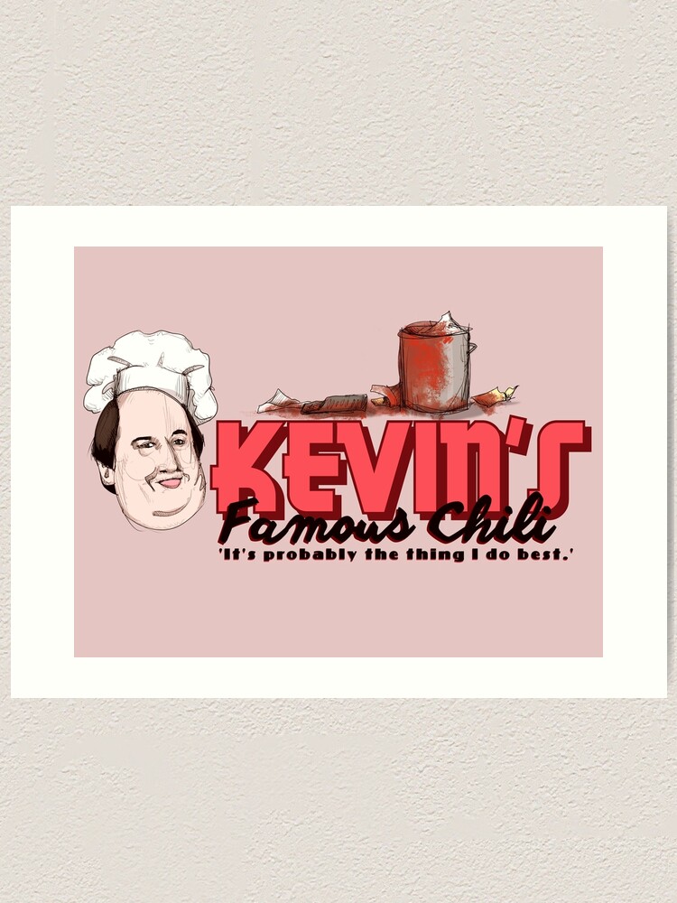 "Kevin's Famous Chili " Art Print by LVBART | Redbubble