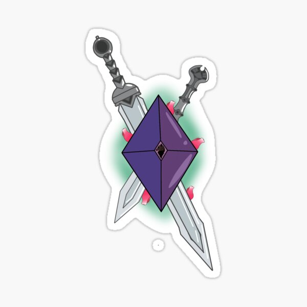 "Caius Gem Design" Sticker for Sale by lonelydrpepper | Redbubble