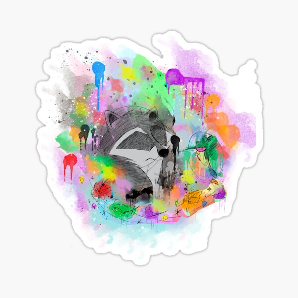 "Meeko and Flit" Sticker by hikkirocker | Redbubble