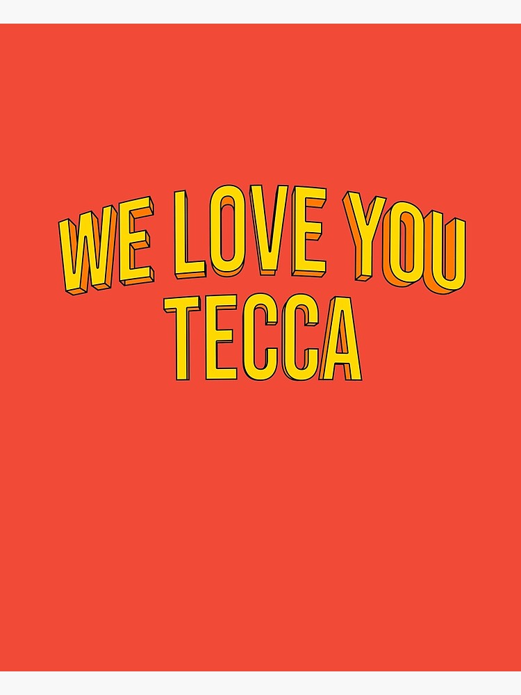 Póster «ÁLBUM LOGO TECCA» de FanShop858 | Redbubble