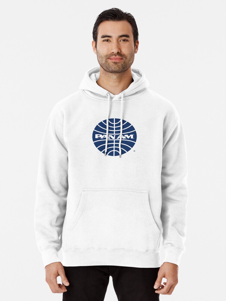 "Pan Am Mid 1950s Globe Inverted" Pullover Hoodie for Sale by ...