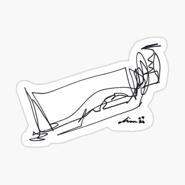 "blind paint tube" Sticker by elina-marie | Redbubble