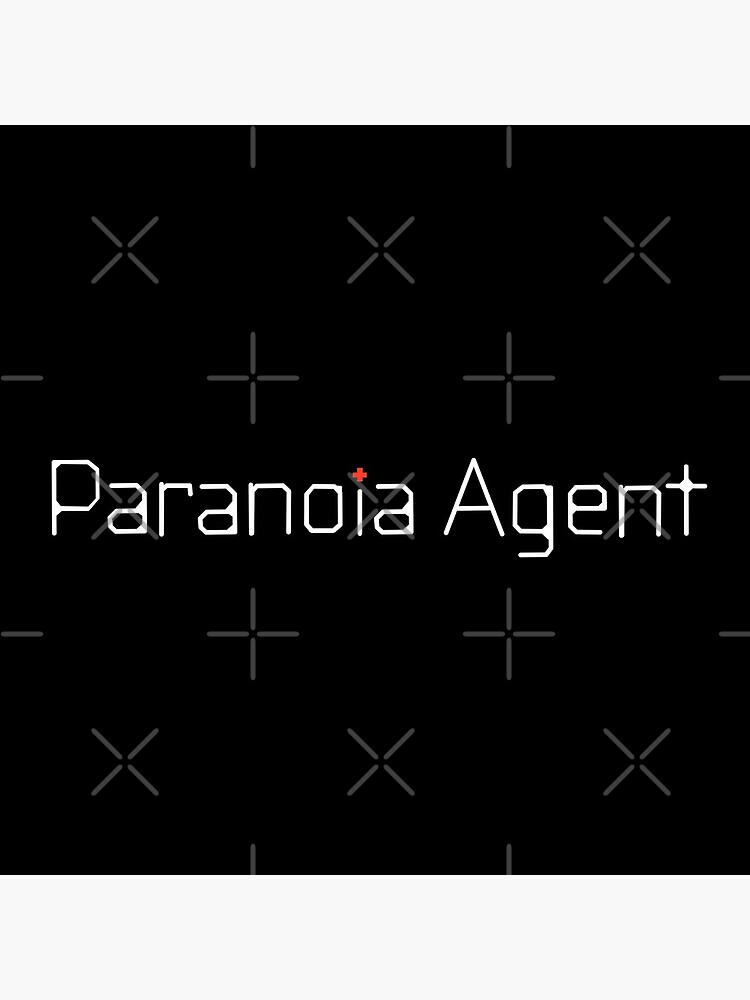 "Paranoia Agent Logo Weiß" Untersetzer (4er Set) von Stormy-Rose ...