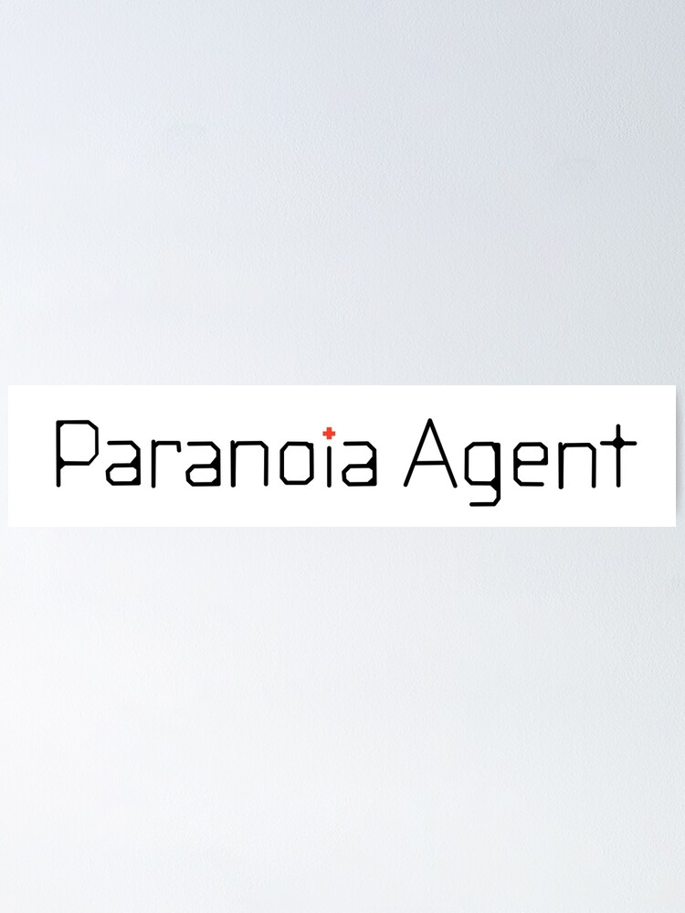 Poster for Sale mit "Paranoia-Agent-Logo" von Stormy-Rose | Redbubble