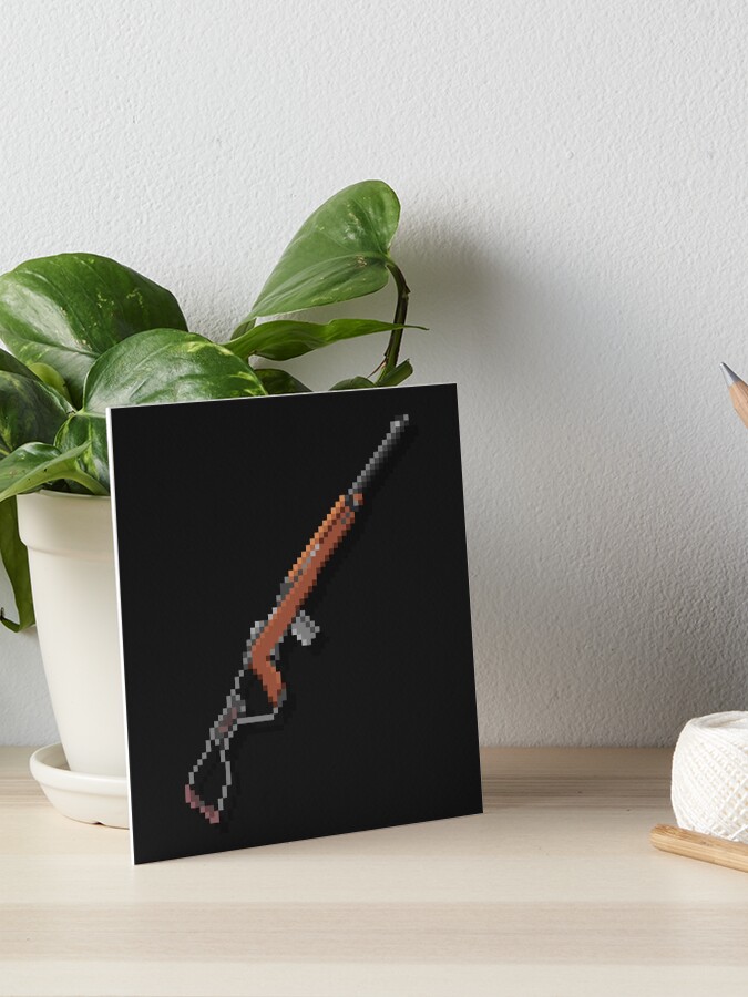 "M1 Carbine .30 Carbine Pixel Art" Art Board Print for Sale by ...