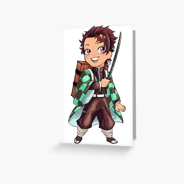 Tanjiro Demon Slayer Greeting Cards | Redbubble