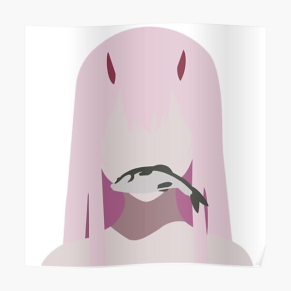 Póster «Zero Two Fish Franxx» de KaitlynPaints | Redbubble