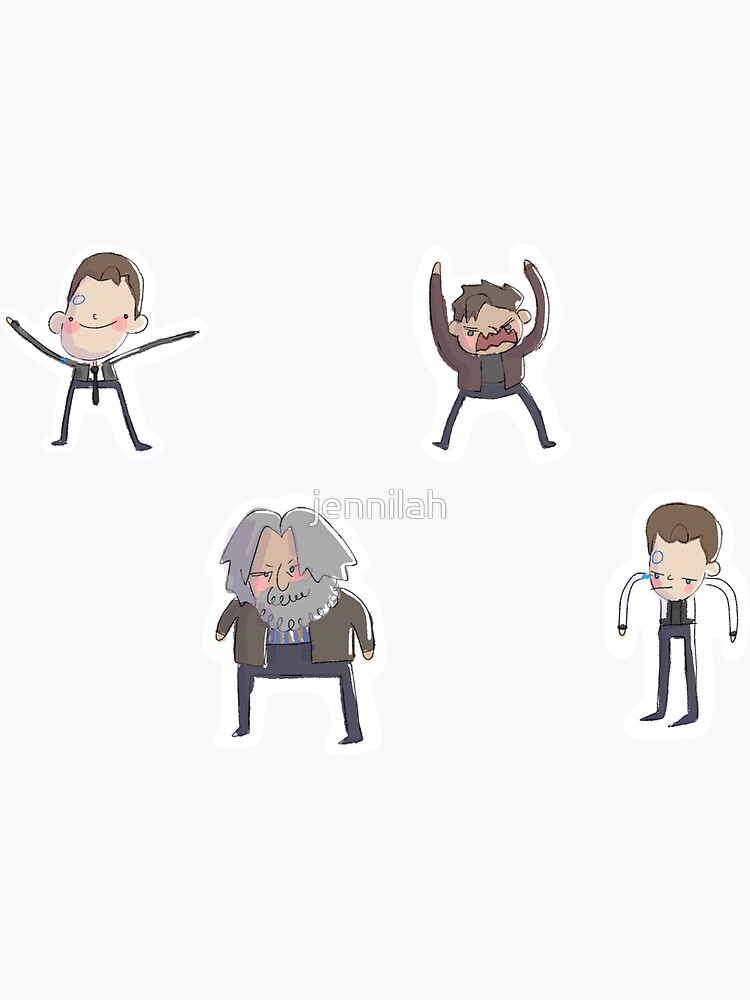 "Doofy DBH" Sticker for Sale by jennilah | Redbubble