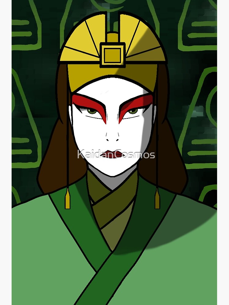 "Avatar The Last Airbender Stylized Kyoshi Earth Kingdom" Poster for ...