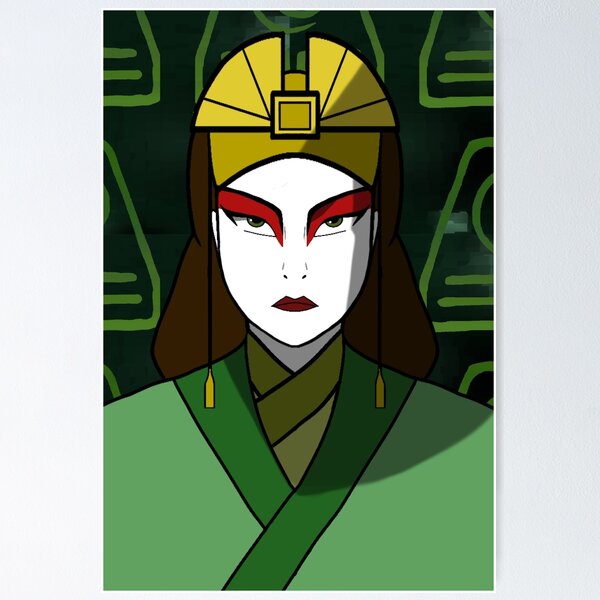 "Avatar The Last Airbender Stylized Kyoshi Earth Kingdom" Poster for ...