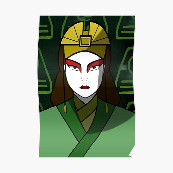 "Avatar The Last Airbender Stylized Kyoshi Earth Kingdom" Poster by ...