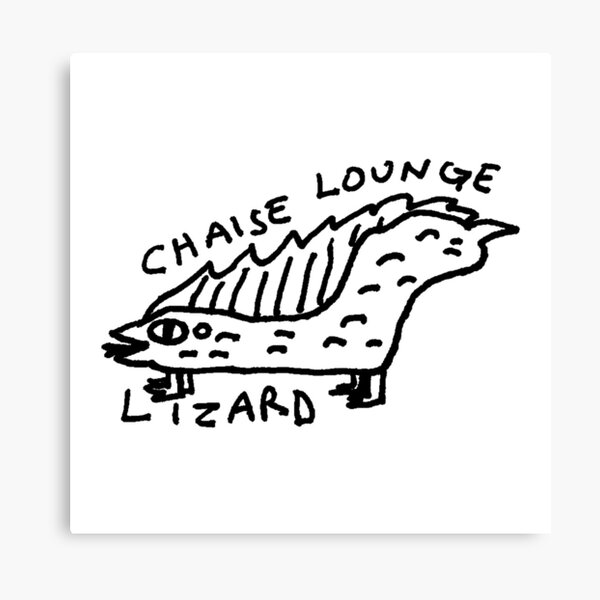 Lounge Lizard Wall Art | Redbubble