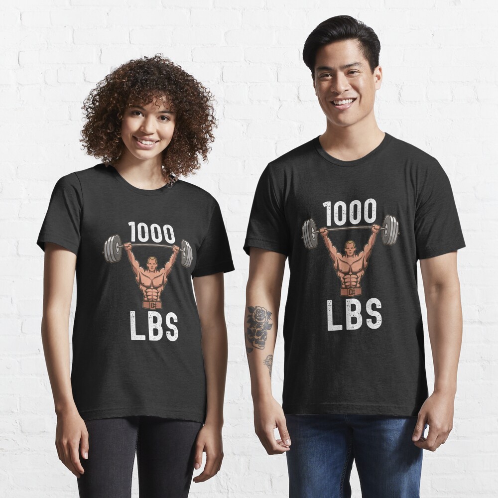 "1000 pound club" T-shirt by HoppeIla | Redbubble | 1000 pound club t ...