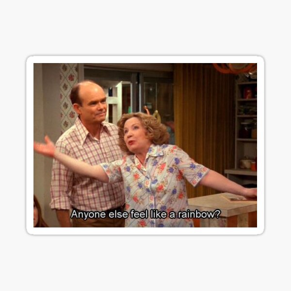 "That 70's Show Kitty Forman " Sticker for Sale by lila216 | Redbubble