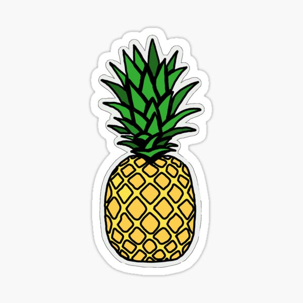 "Pineapple Sticker" Sticker for Sale by s11594967 | Redbubble