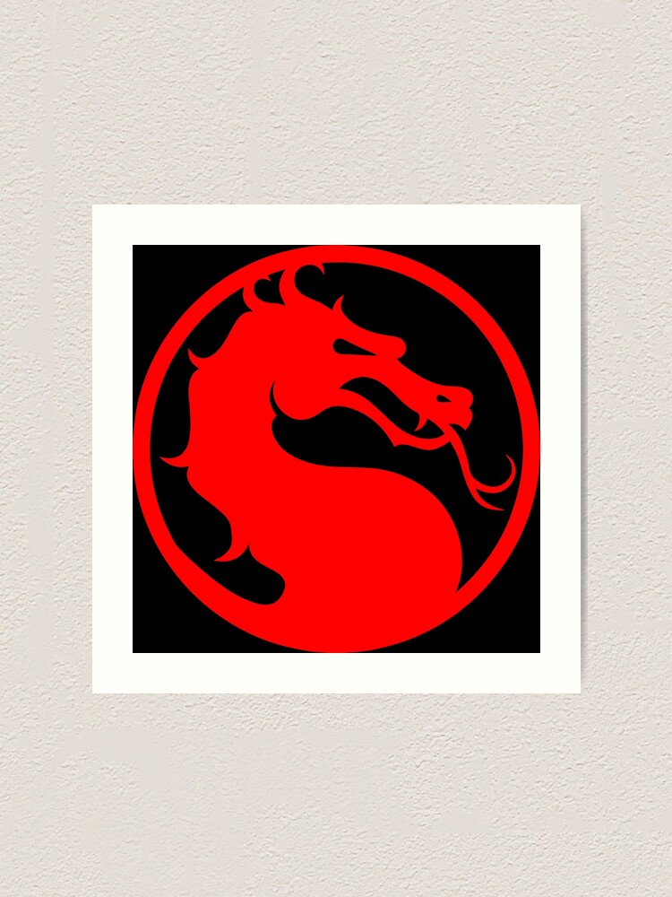 Lámina artística «Mortal Kombat - Red Dragon» de mmxx | Redbubble