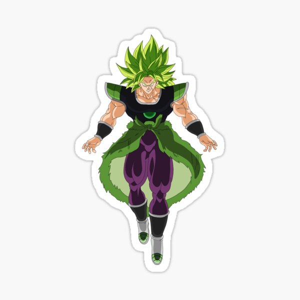 "Legendary Super Saiyan Broly" Sticker by Ralex495 | Redbubble