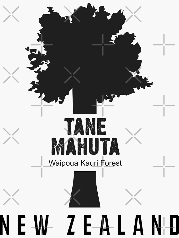 "Tane Mahuta New Zealand" Sticker for Sale by Kiwidom | Redbubble