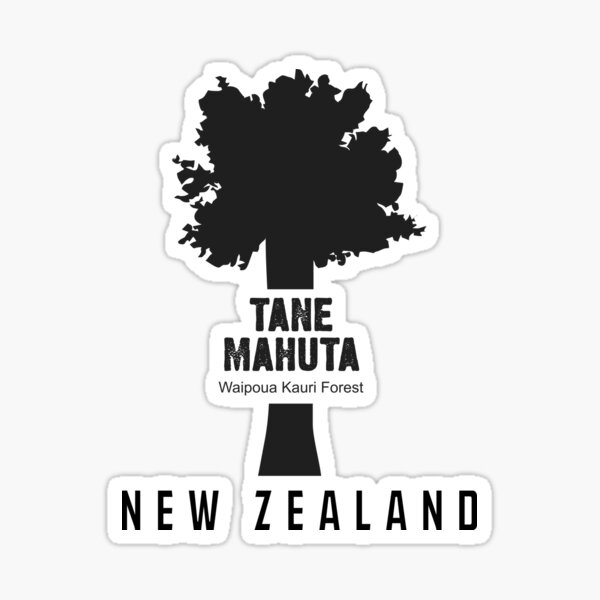 "Tane Mahuta New Zealand" Sticker for Sale by Kiwidom | Redbubble