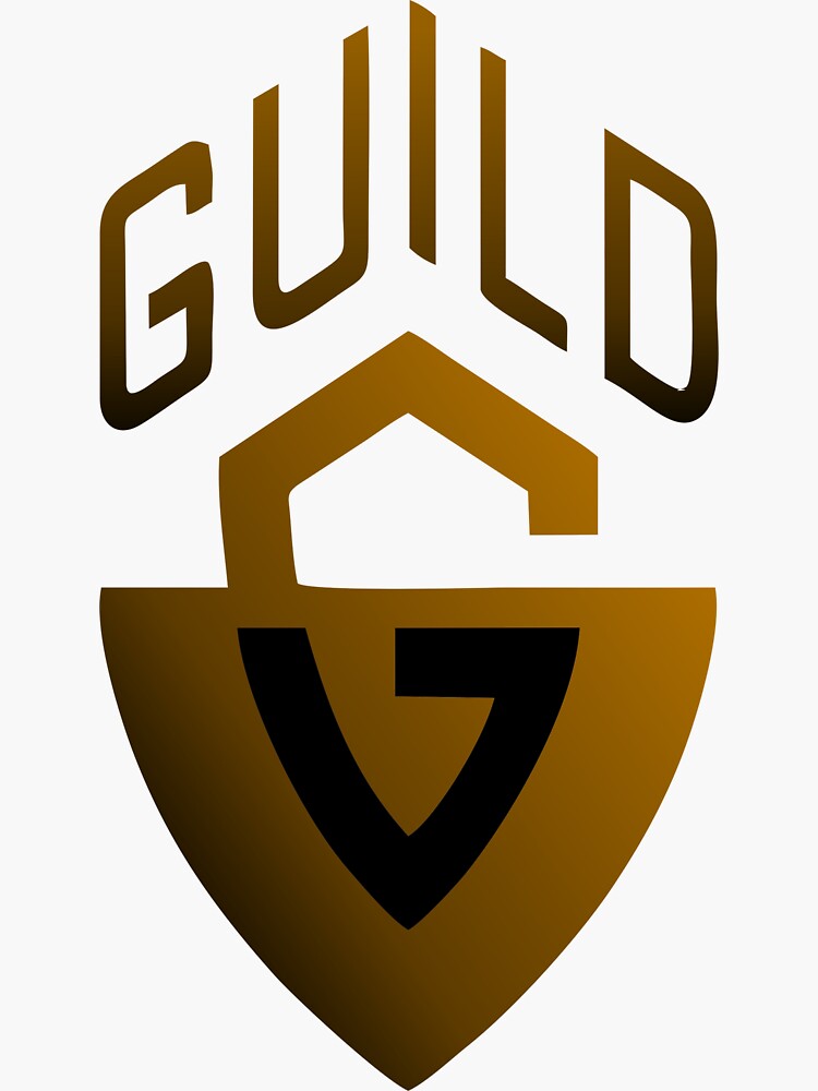 "Guild logo" Sticker for Sale by Carody | Redbubble