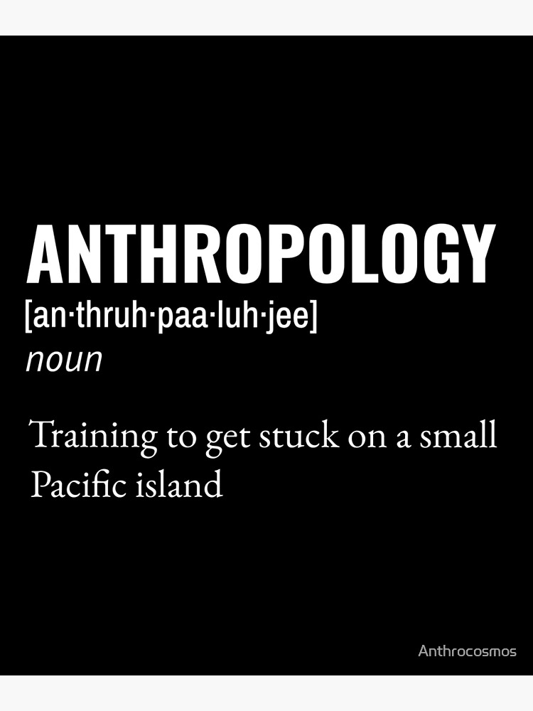"Anthropology Dictionary Definition: Training, um auf einer kleinen ...