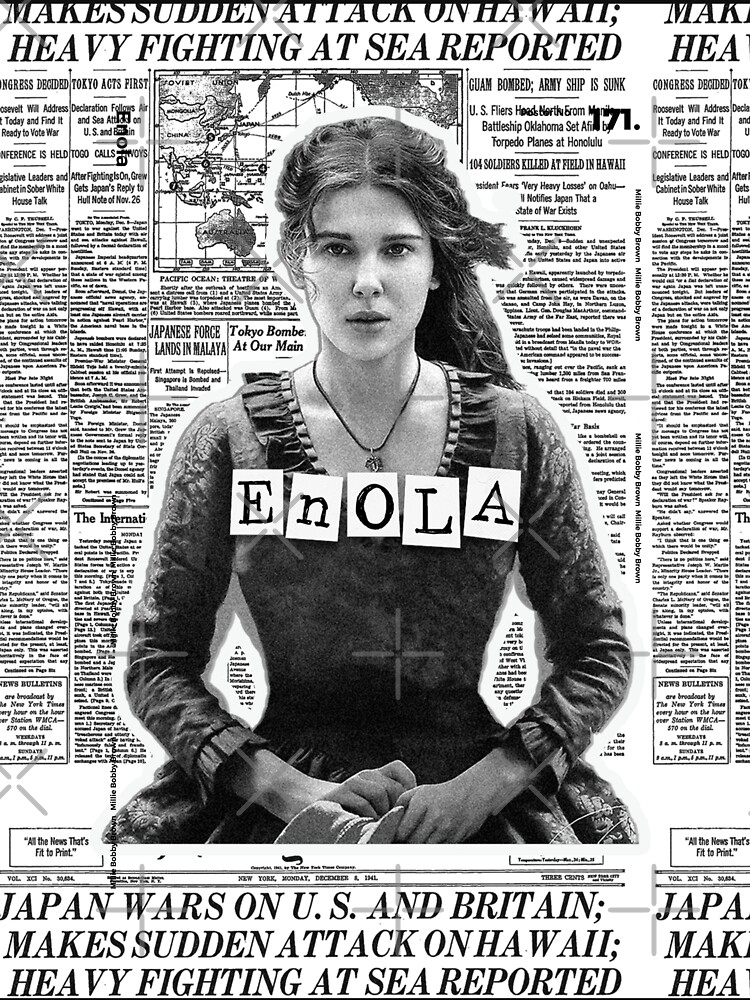 "Enola holmes" T-shirt for Sale by MURCPOSE | Redbubble | enola holmes ...