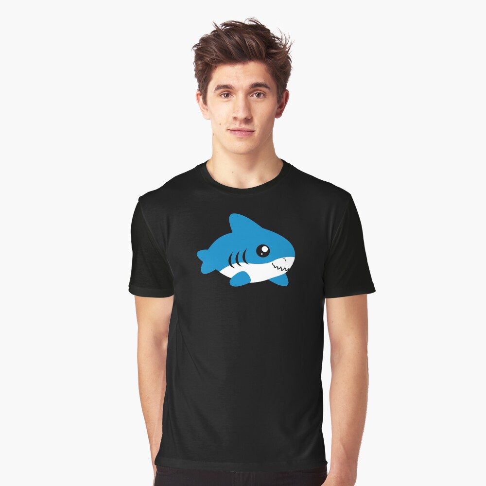 "Chibi Shark" Sticker for Sale by Tridev-Designs | Redbubble
