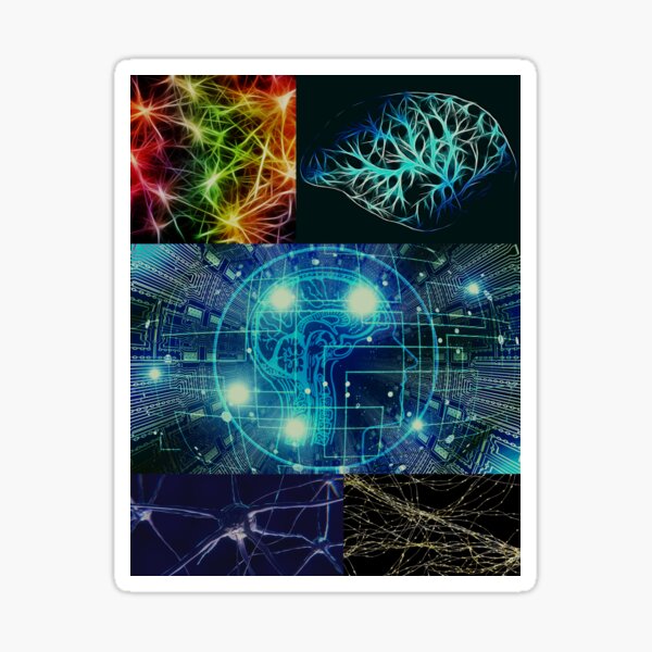 "Protect your nervous system" Sticker by Tanya779 | Redbubble