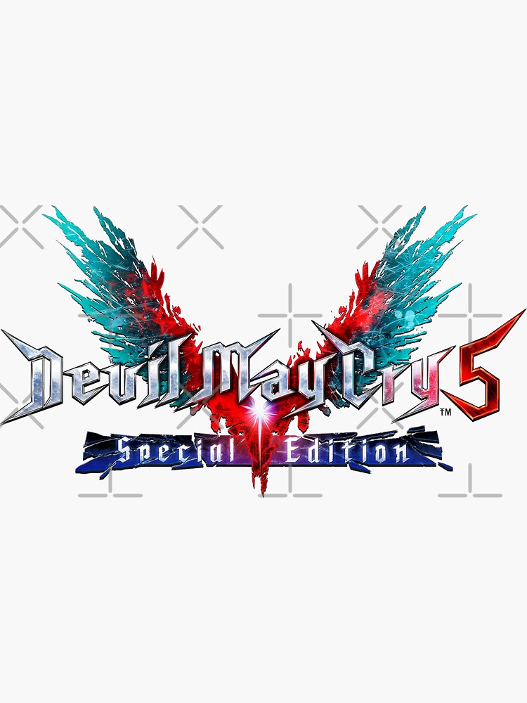 "DMC 5 - Special Edition" Sticker for Sale by Alvajahu | Redbubble