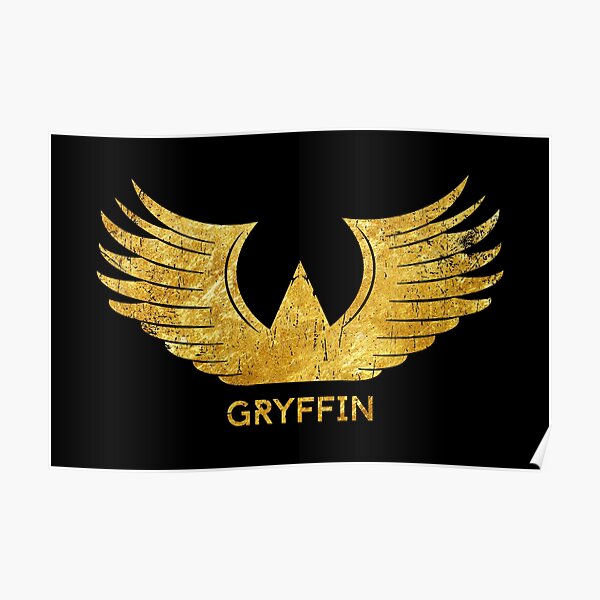 "GRYFFIN GOLD EDITION" Poster by ravageset | Redbubble
