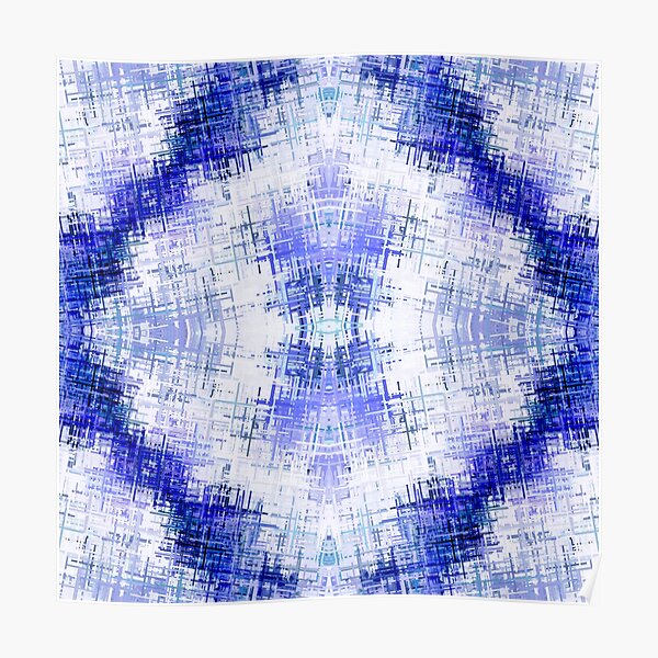 "Blue Diamond " Poster by Onenuttytree | Redbubble