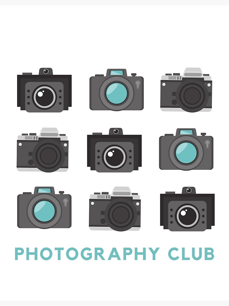 "photography club" Poster by PauBa | Redbubble