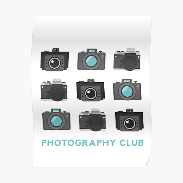 "photography club" Poster by PauBa | Redbubble