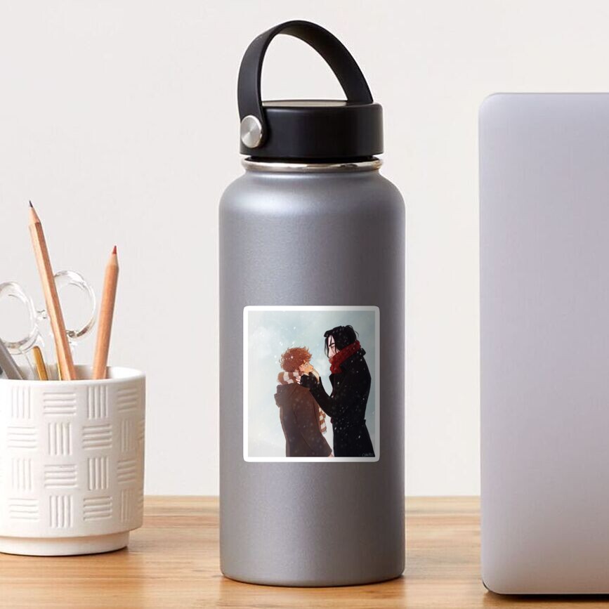 "Snowbaz during winter" Sticker for Sale by Cynopoe | Redbubble