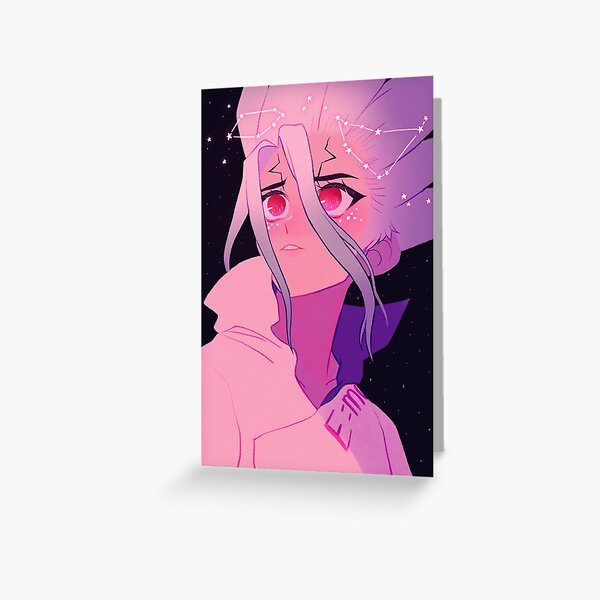 "DR. STONE Senku Ishigami " Greeting Card by chuchufuranse | Redbubble