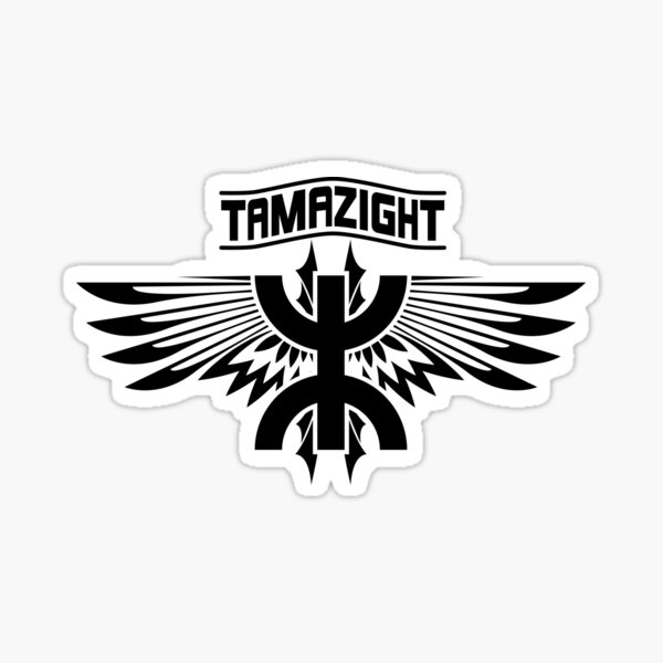 "Tamazight (Z imazighen artwork)" Sticker by Amaynut | Redbubble