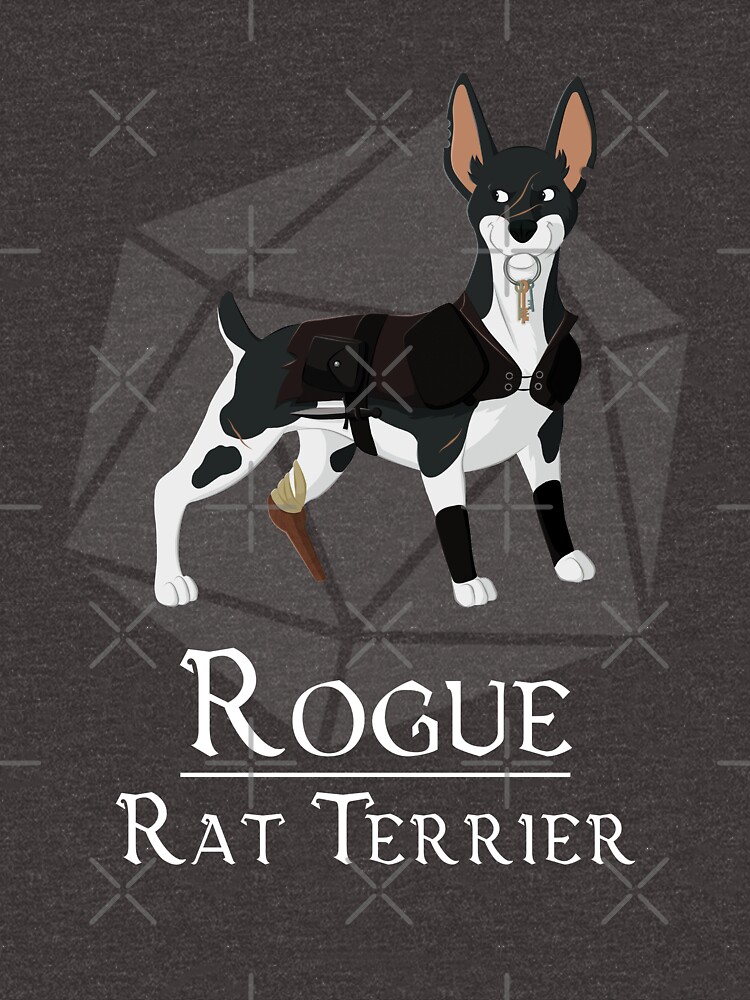 "Rogue Rat Terrier" T-shirt for Sale by Celestirus | Redbubble ...