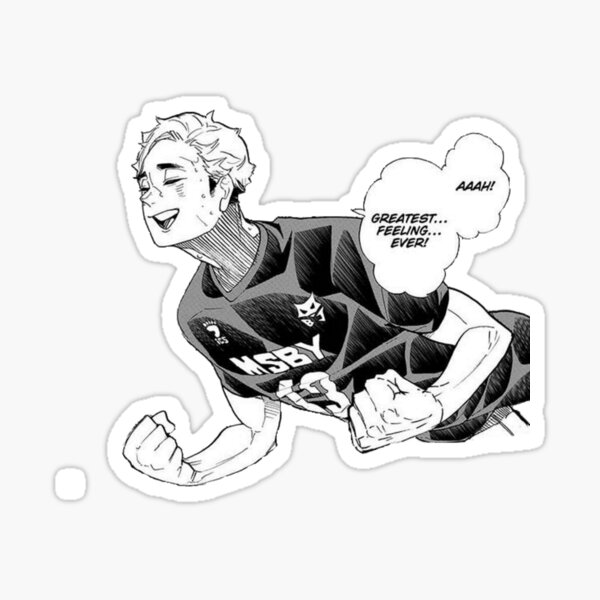 " Miya Atsumu" Sticker by Lousama | Redbubble