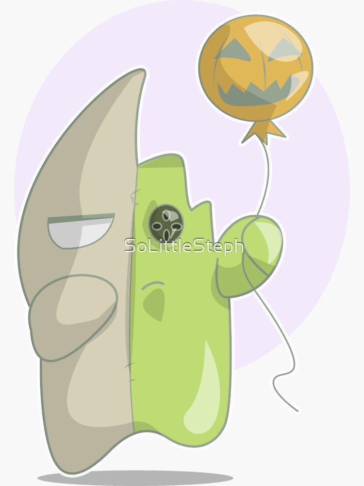 "Voodoo buddy - spotlight - halloween theme character sticker" Sticker ...