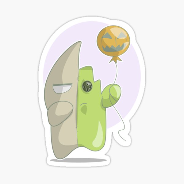 "Voodoo buddy - spotlight - halloween theme character sticker" Sticker ...