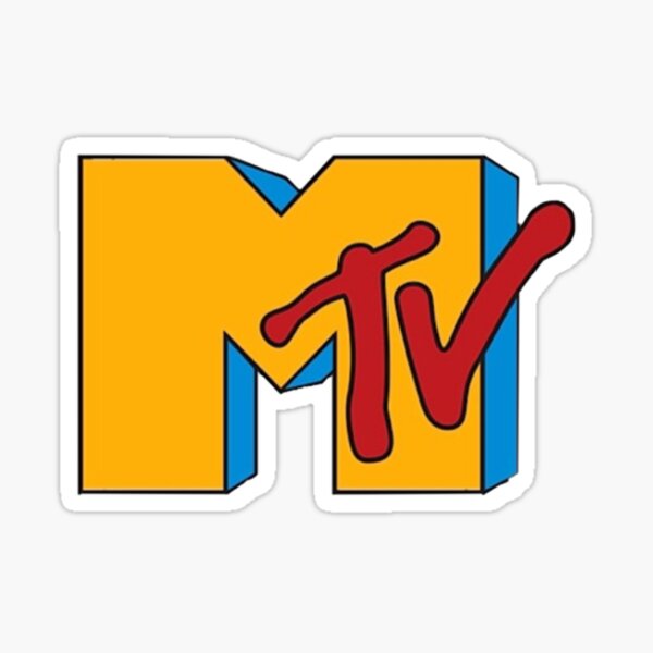 "80's Mtv Sticker " Sticker by Lucy-Darling | Redbubble