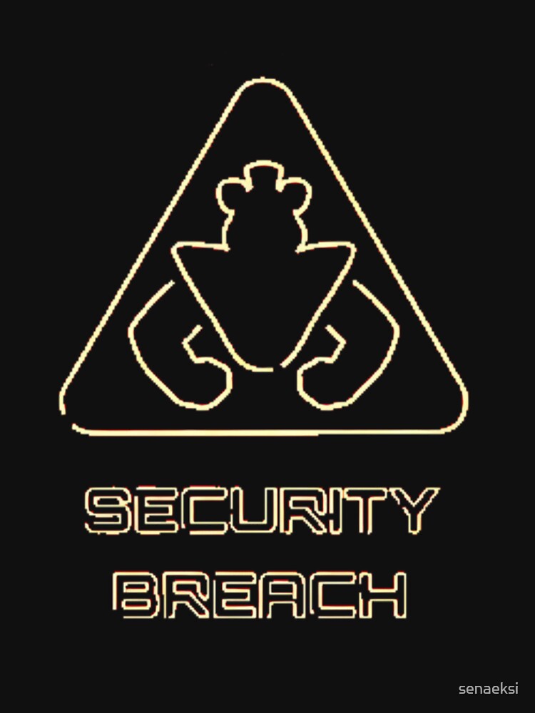 "Five Nights at Freddy's Security Breach Symbol Logo" T-shirt for Sale ...