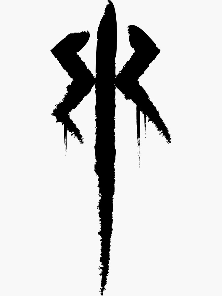 "Berserkers Rage Symbol" Sticker by BerserkersRage | Redbubble