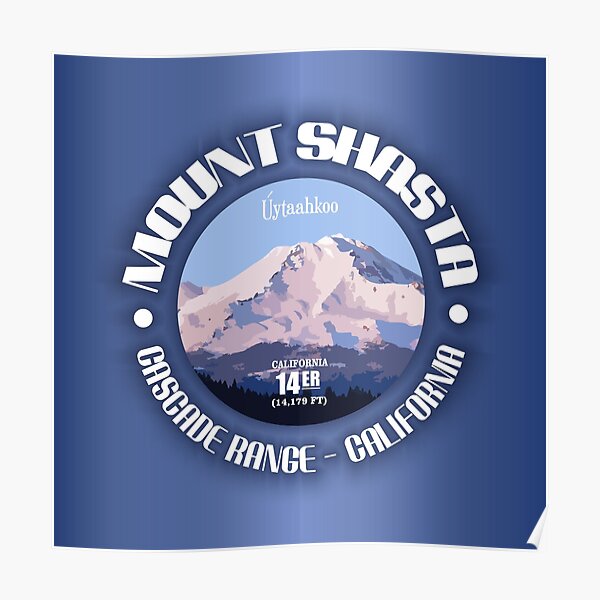 Mt Shasta Posters | Redbubble