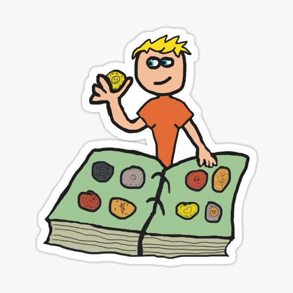 "Coin Collecting Numismatist" Sticker for Sale by Mark-Ewbie | Redbubble