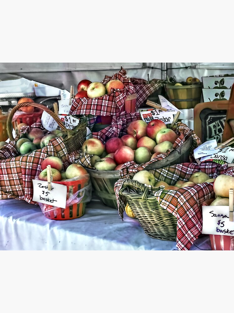 "Baskets of Apples" Magnet for Sale by Susan Savad | Redbubble