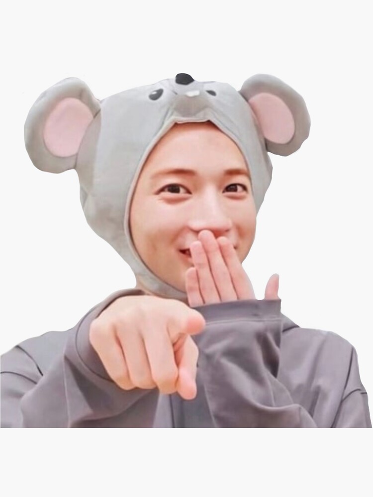 "taehyun meme" Sticker for Sale by izz dizz | Redbubble