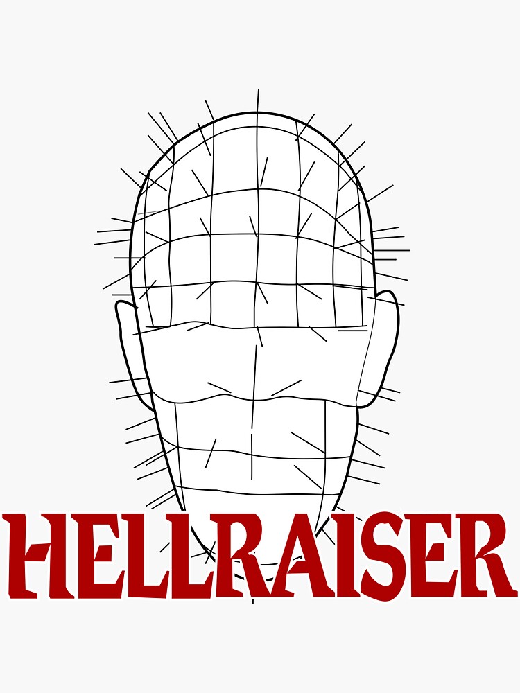 "Hellraiser" Sticker by OfficialAlter | Redbubble