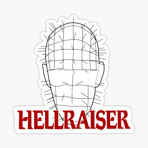"Hellraiser" Sticker by OfficialAlter | Redbubble