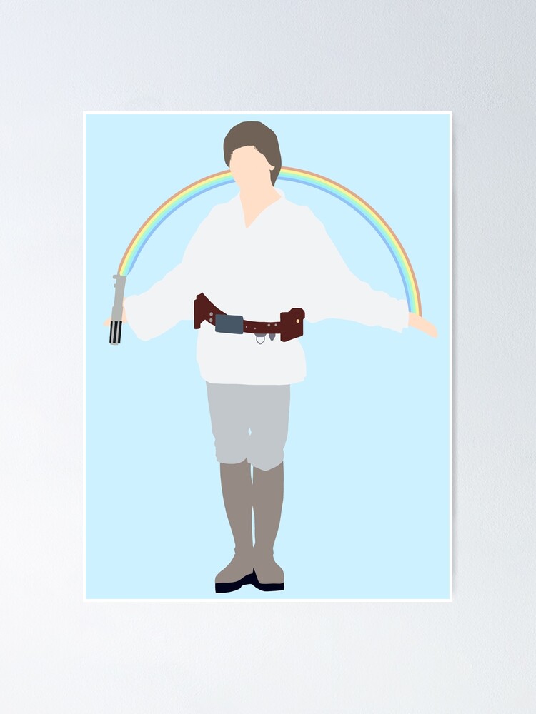 "Luke Rainbow" Poster by immelissasavin | Redbubble